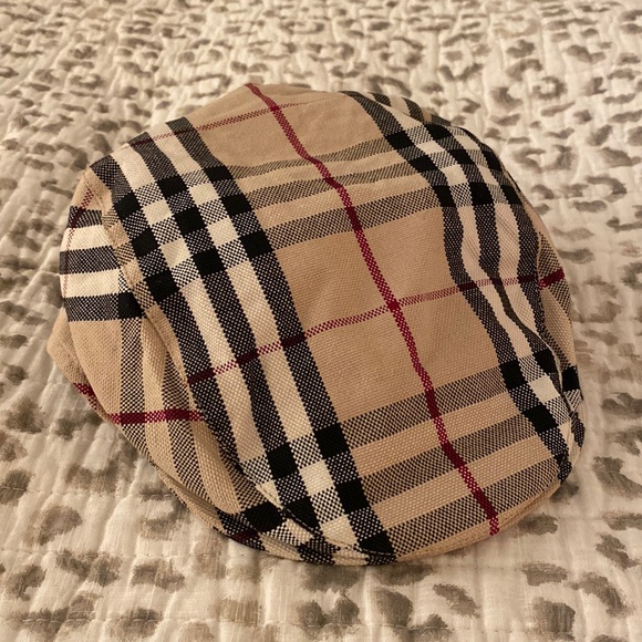 Burberry | Accessories | Burberry Classic Beige Vintage Check Plaid ...